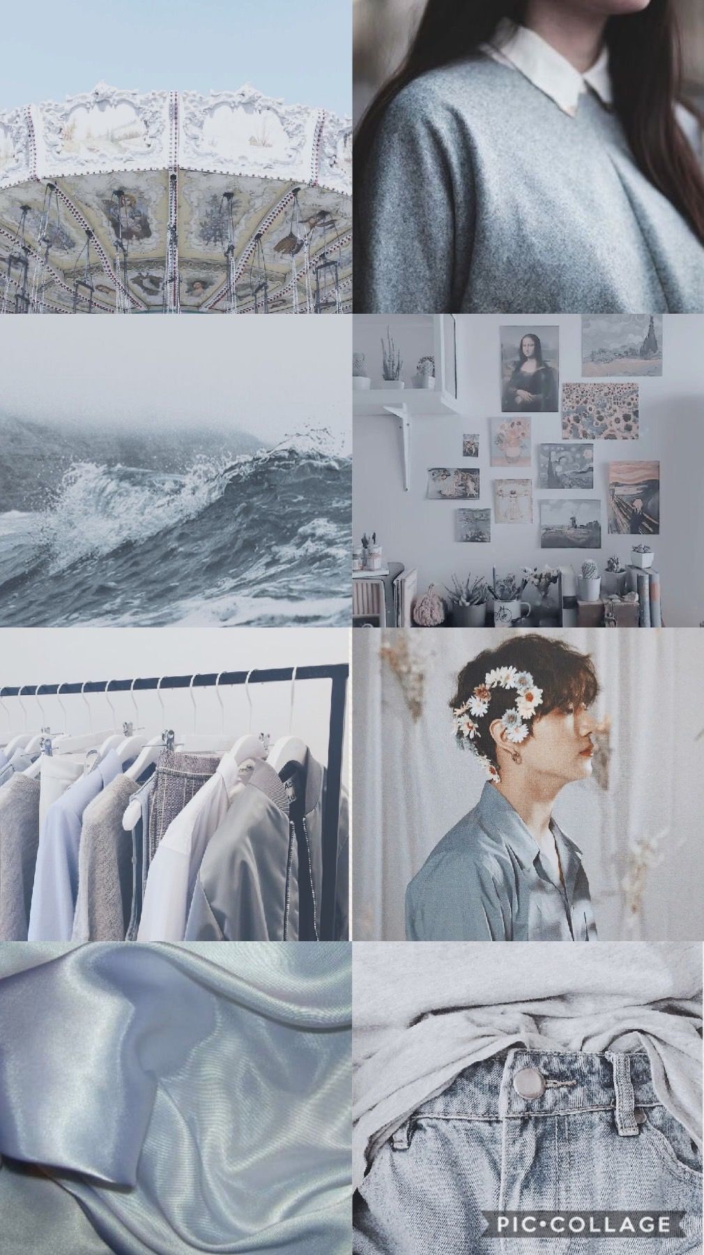 Blue Grey Aesthetic Wallpapers - Wallpaper Cave