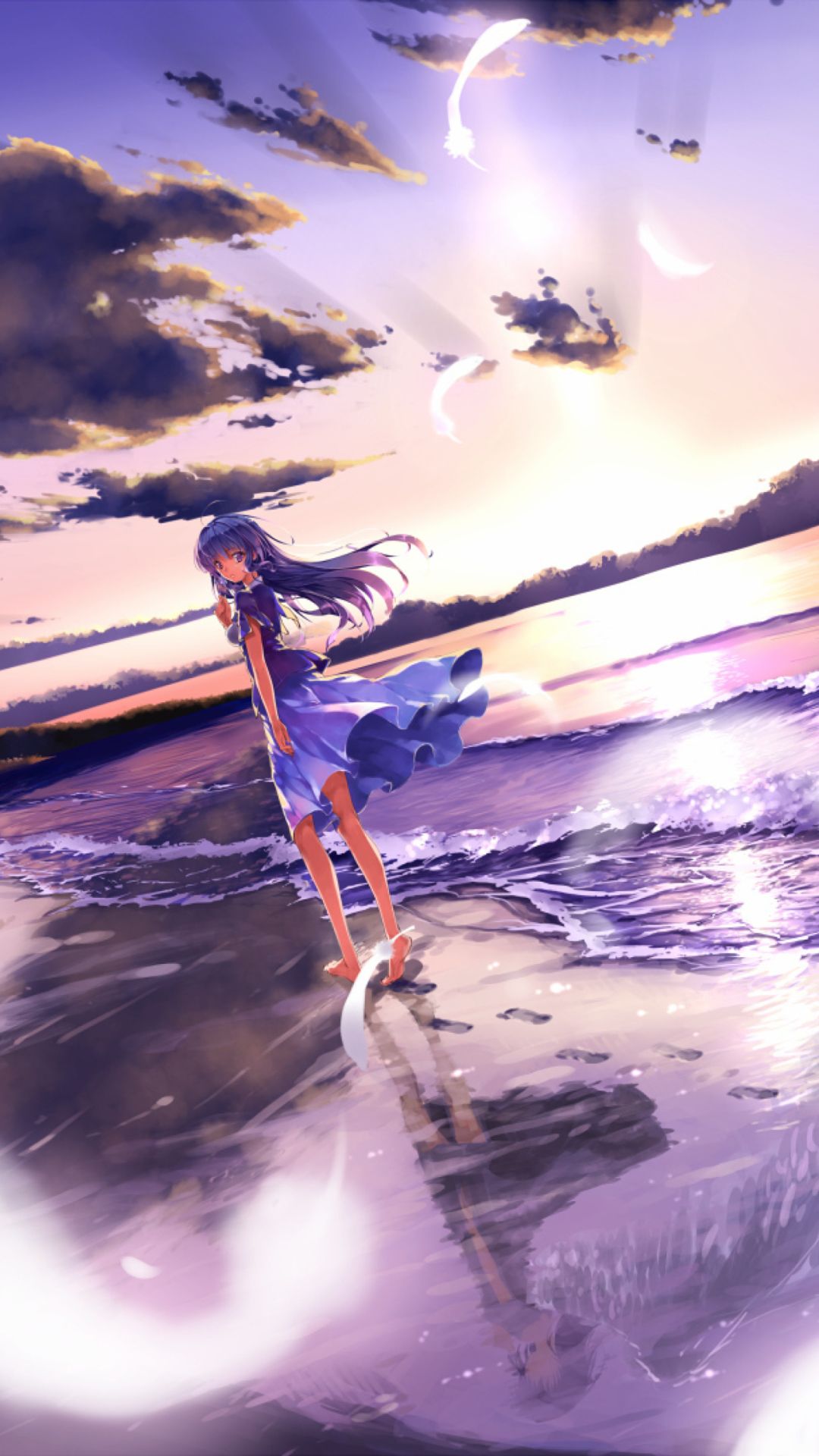 Beach Anime Wallpapers - Wallpaper Cave