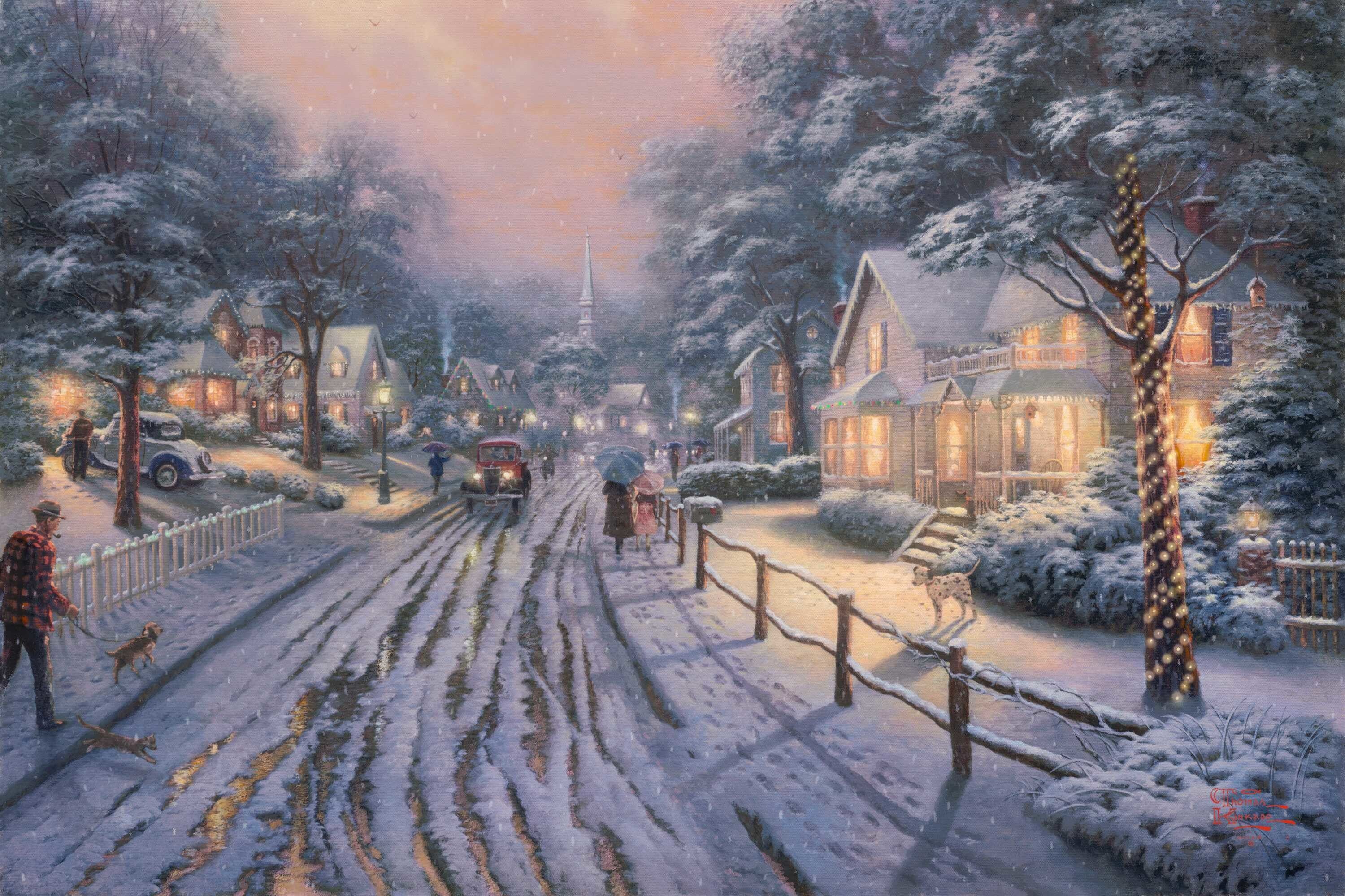 Old Town Winter Wallpapers - Wallpaper Cave