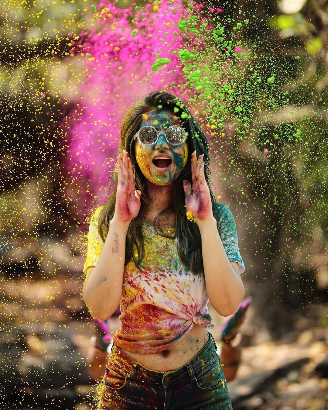 Holi Girl Wallpapers - Wallpaper Cave