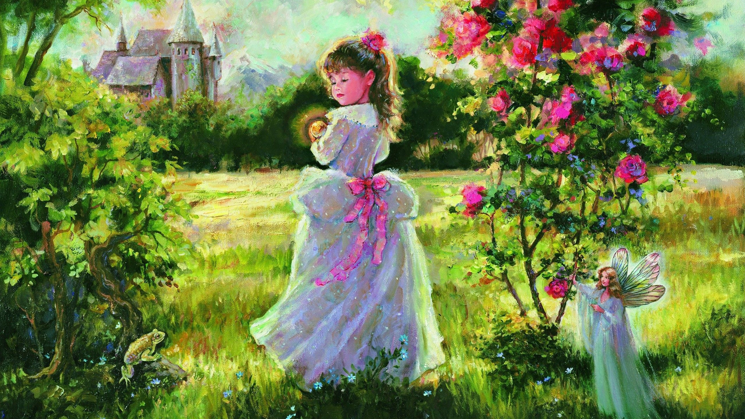 Cute Spring Girls Wallpapers - Wallpaper Cave