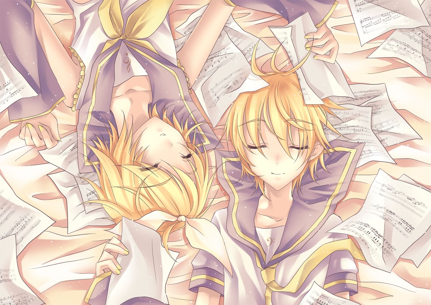 Len And Rin Kagamine Wallpapers - Wallpaper Cave