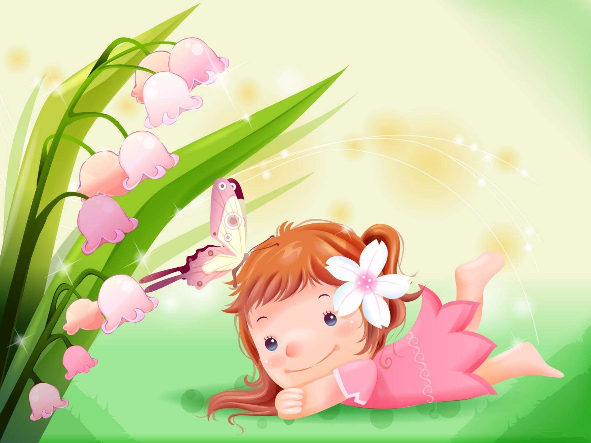 Cute Girl Spring Wallpapers - Wallpaper Cave