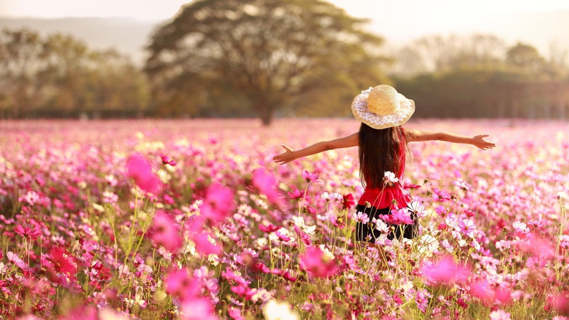 Women With Flowers Wallpapers - Wallpaper Cave