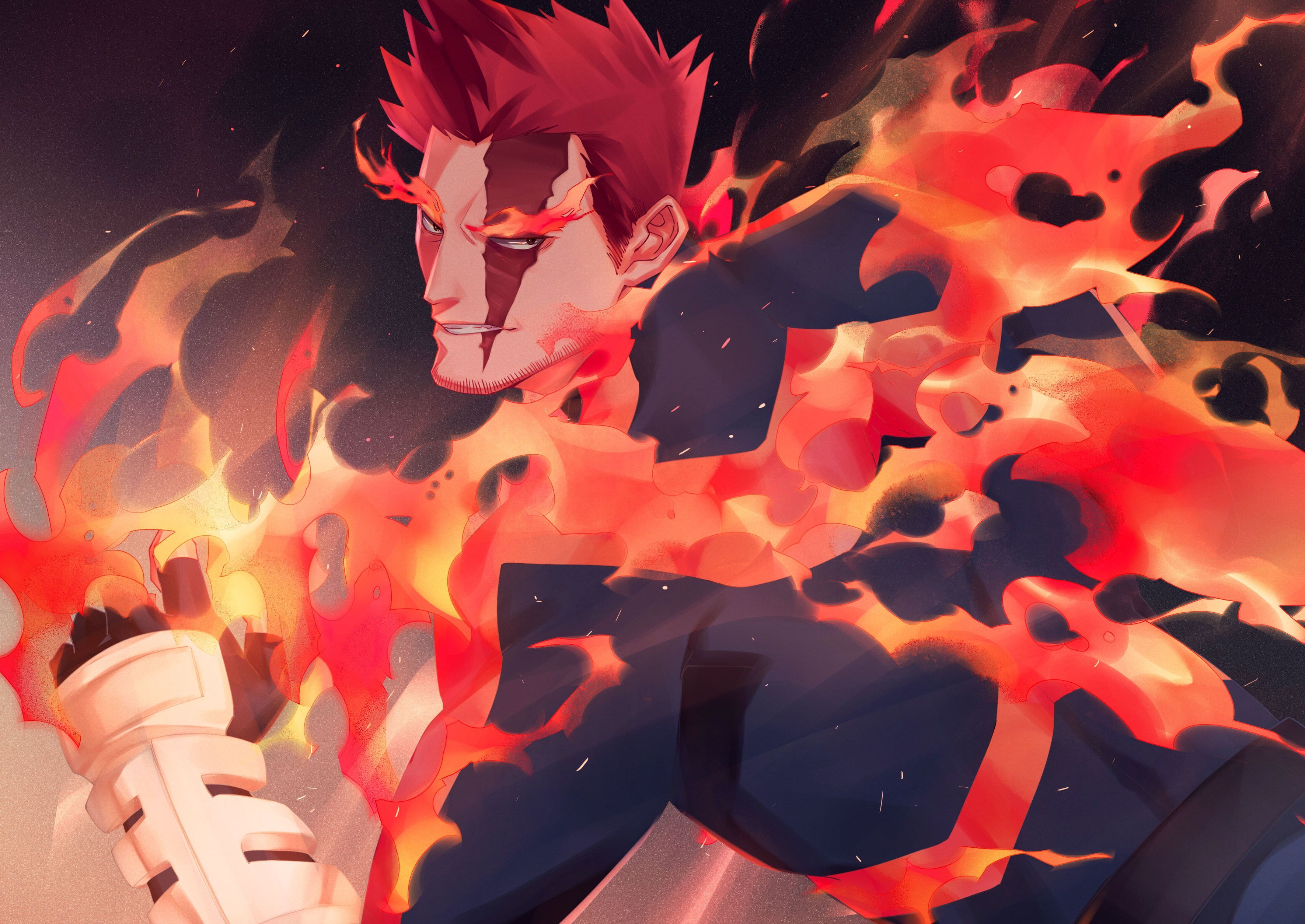 Enji Todoroki Desktop Wallpapers - Wallpaper Cave