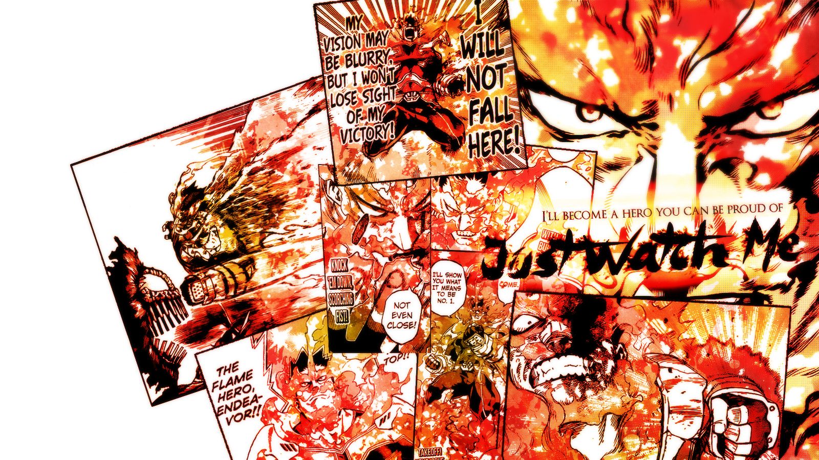 Enji Todoroki Desktop Wallpapers - Wallpaper Cave