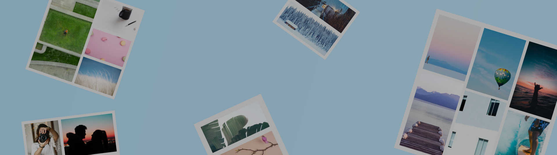 Vintage Collage Horizontal Wallpapers - Wallpaper Cave