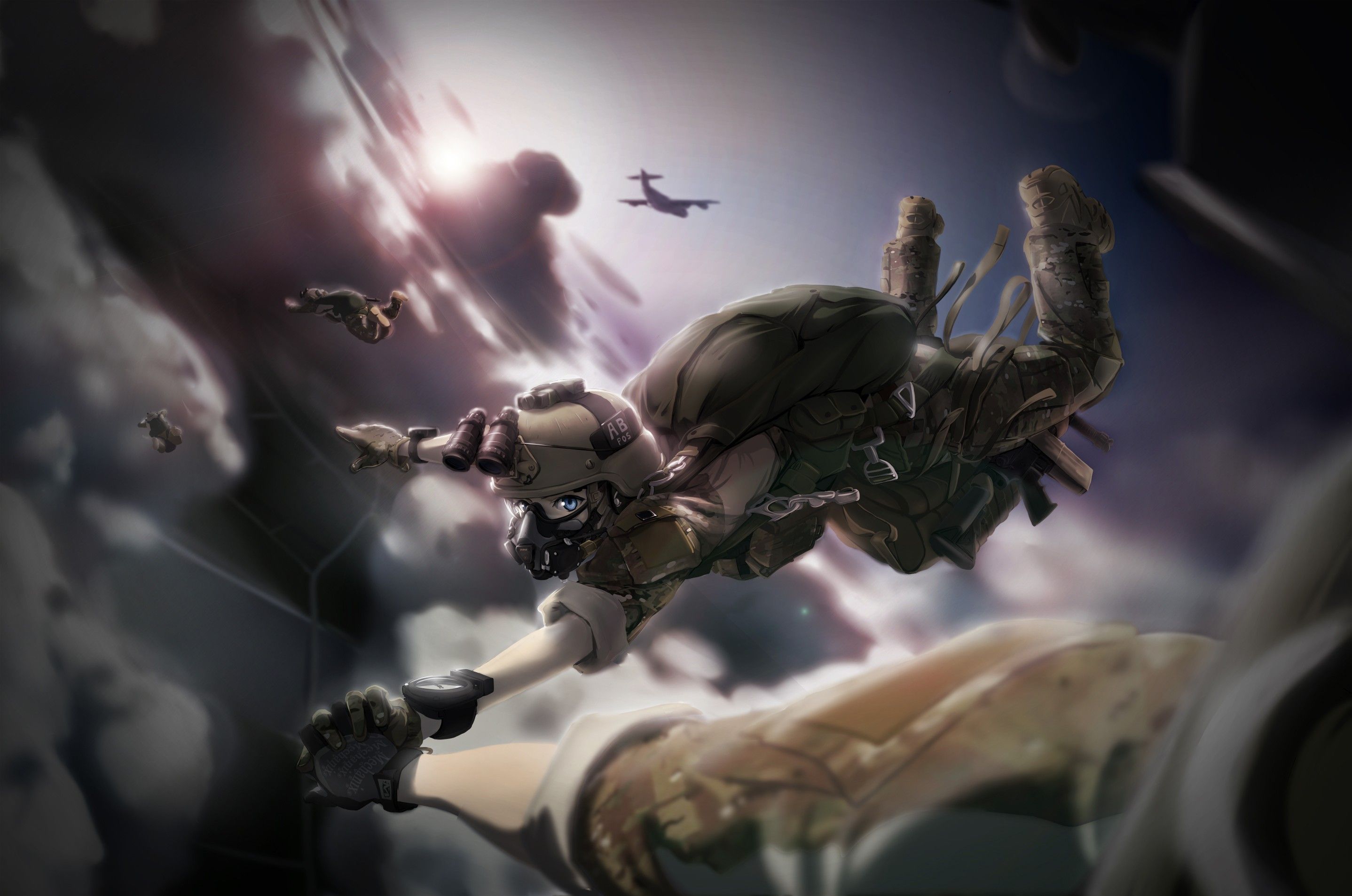 Anime Militar Wallpapers - Wallpaper Cave