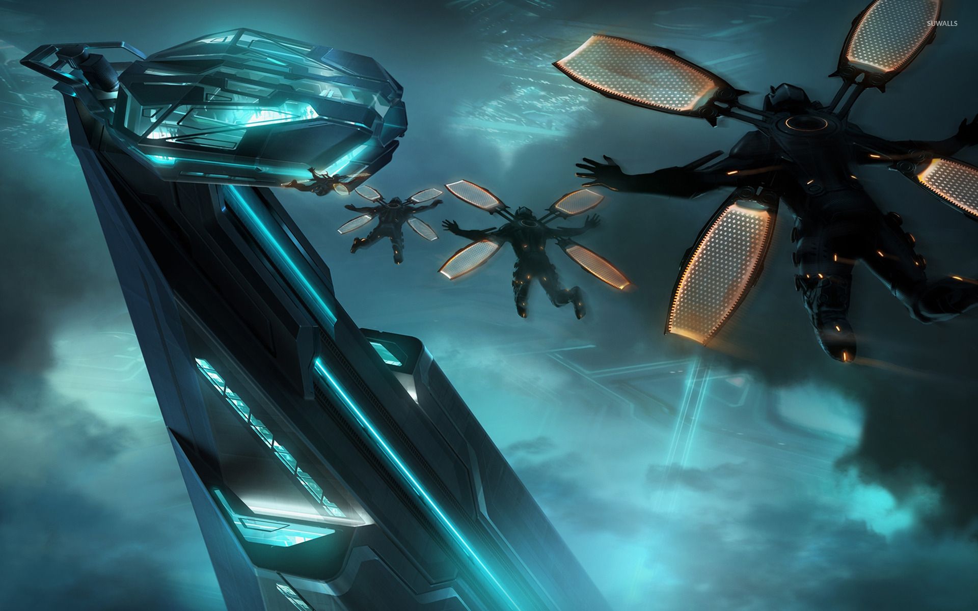 Tron Legacy Characters Wallpapers - Wallpaper Cave