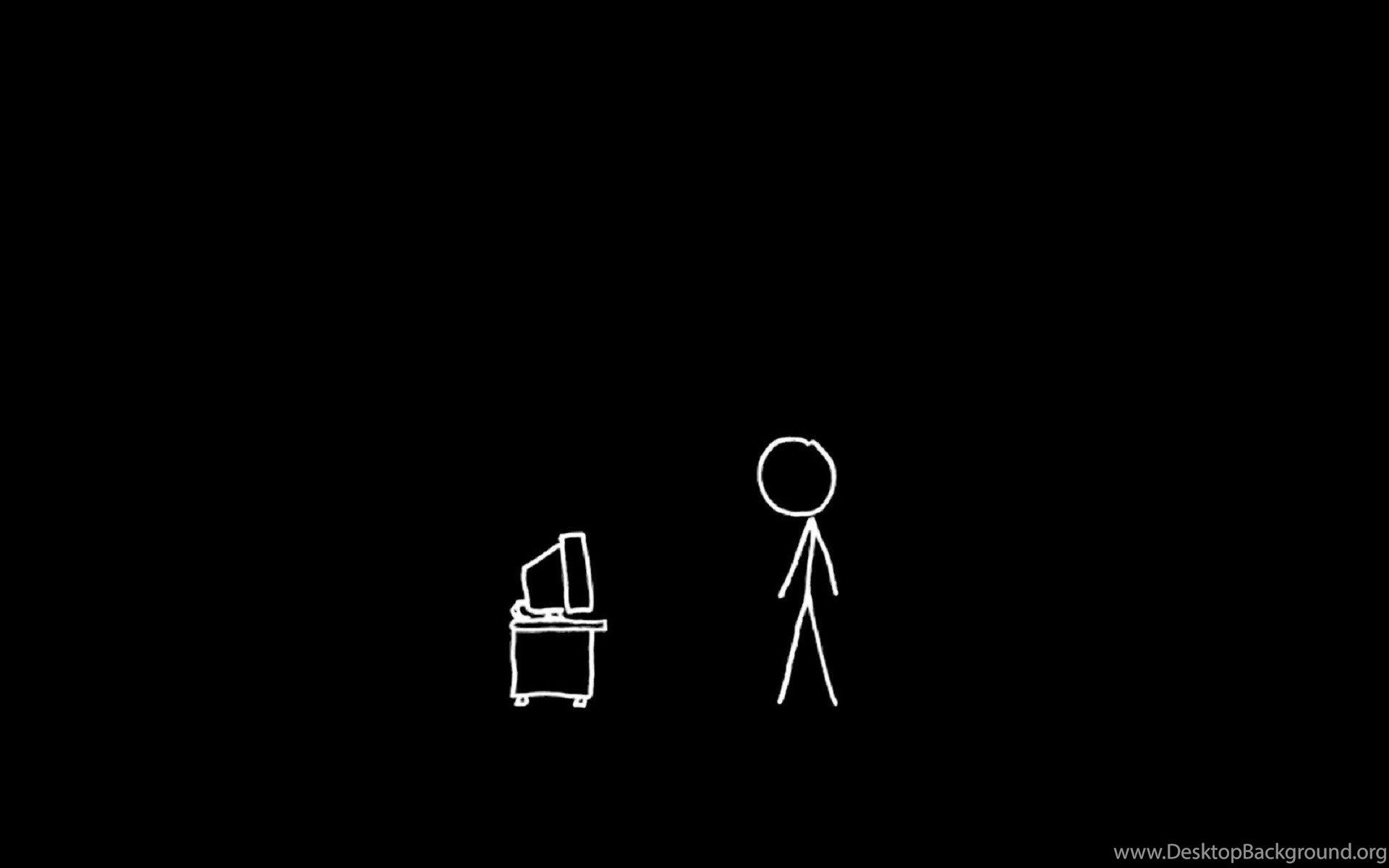 Black Computer Screen Wallpapers - Wallpaper Cave