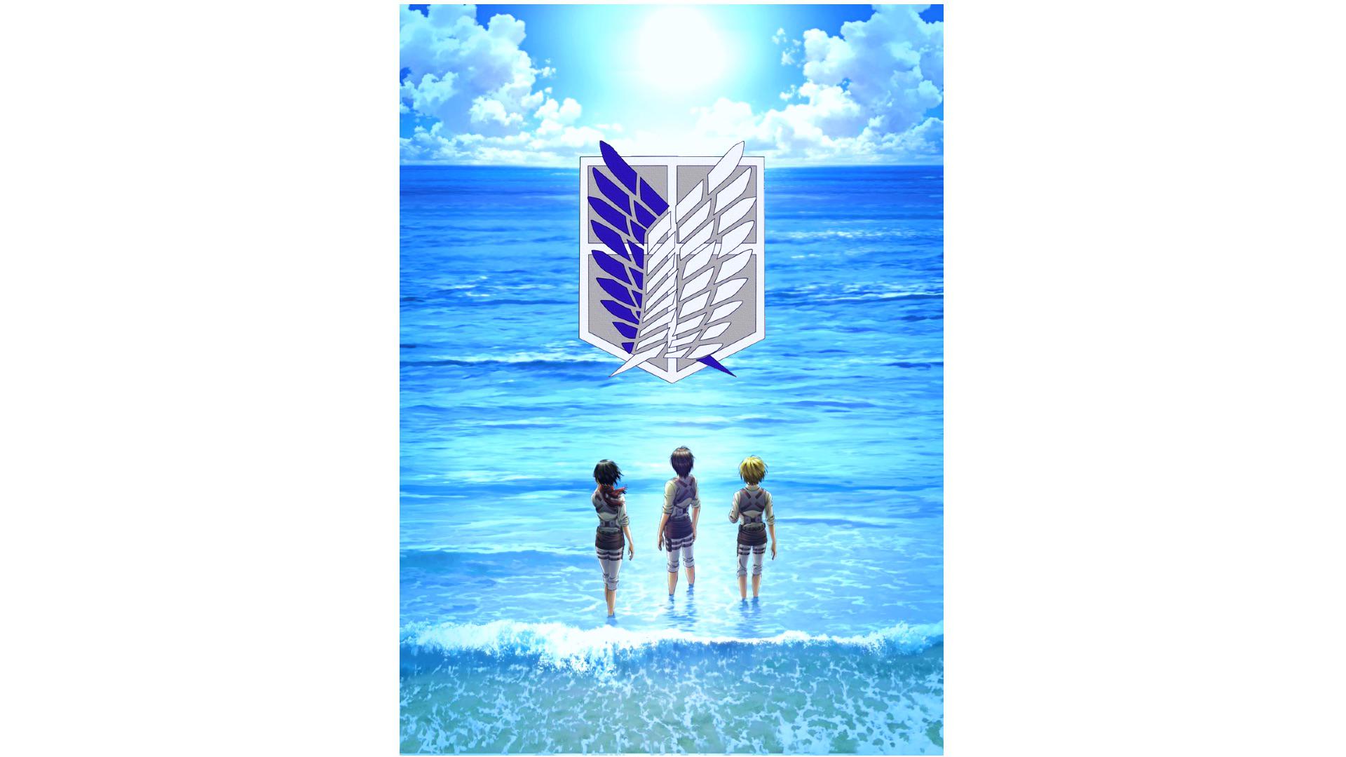 Attack On Titan Ocean Wallpapers - Wallpaper Cave