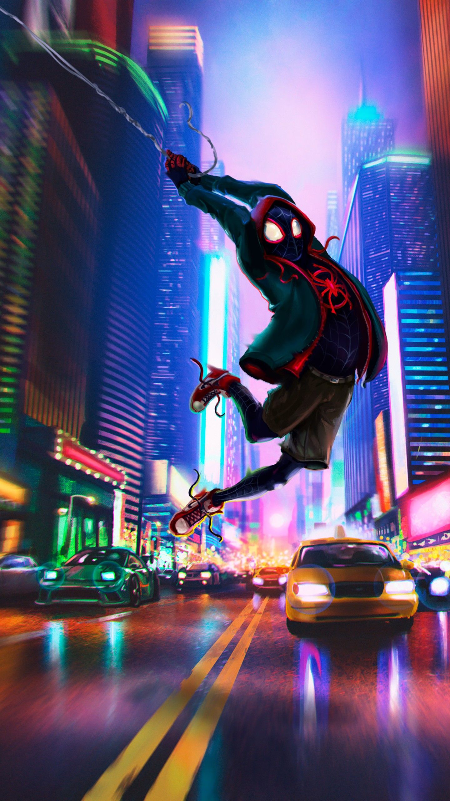 Spider Man Into The Spider Verse Phone Wallpapers - Wallpaper Cave