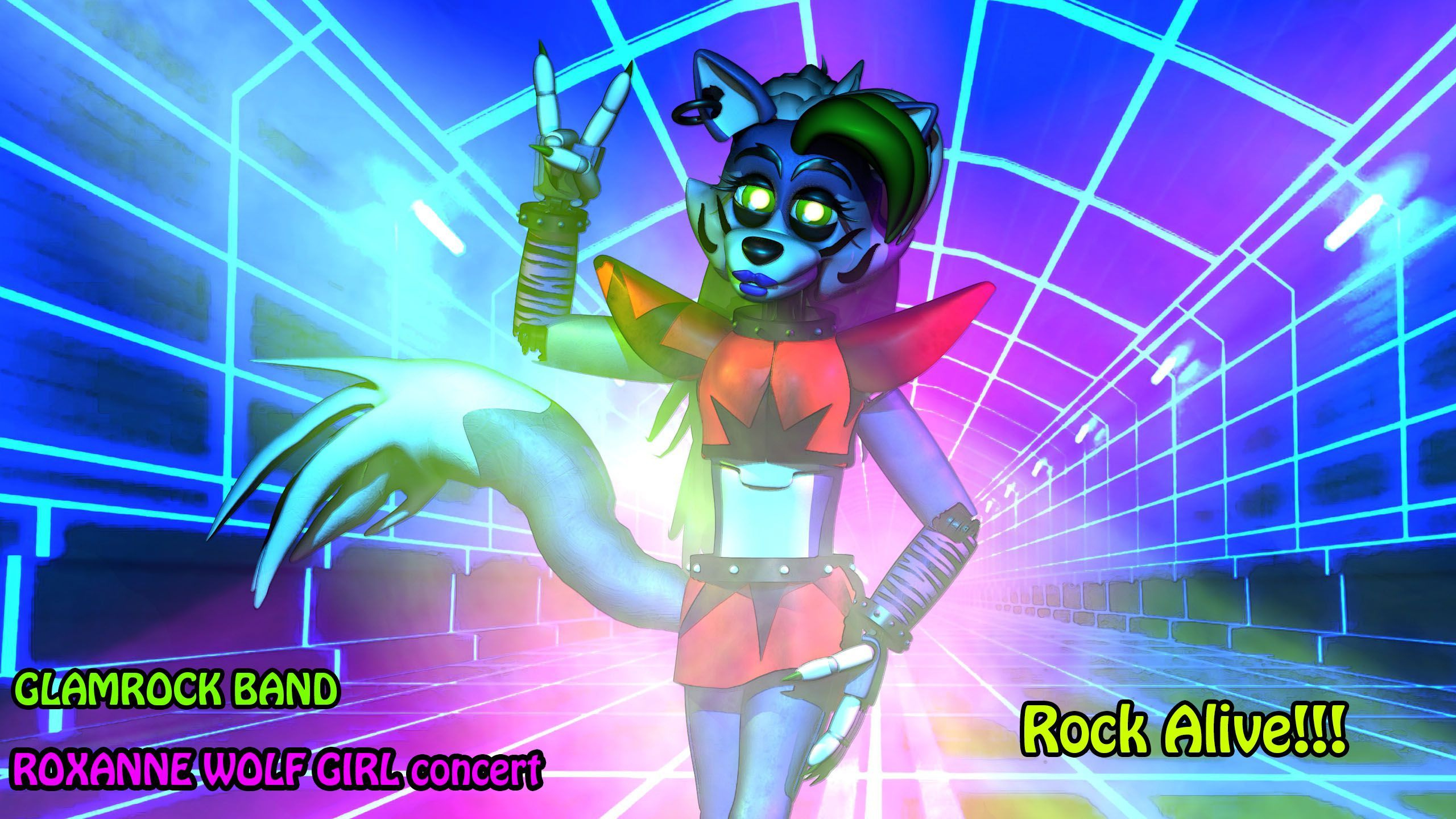 Glamrock Roxy Wallpapers - Wallpaper Cave