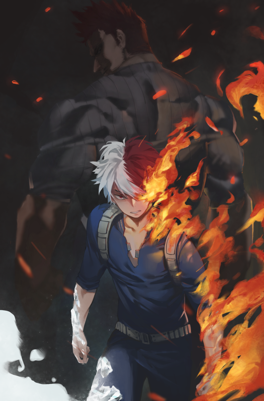 Enji Todoroki Wallpapers - Wallpaper Cave