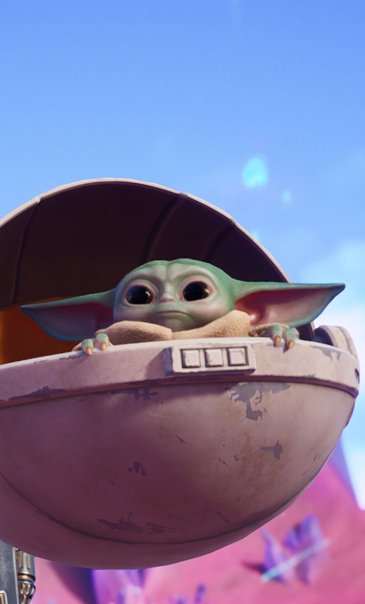 Mandalorian And Baby Yoda Fortnite Wallpapers - Wallpaper Cave