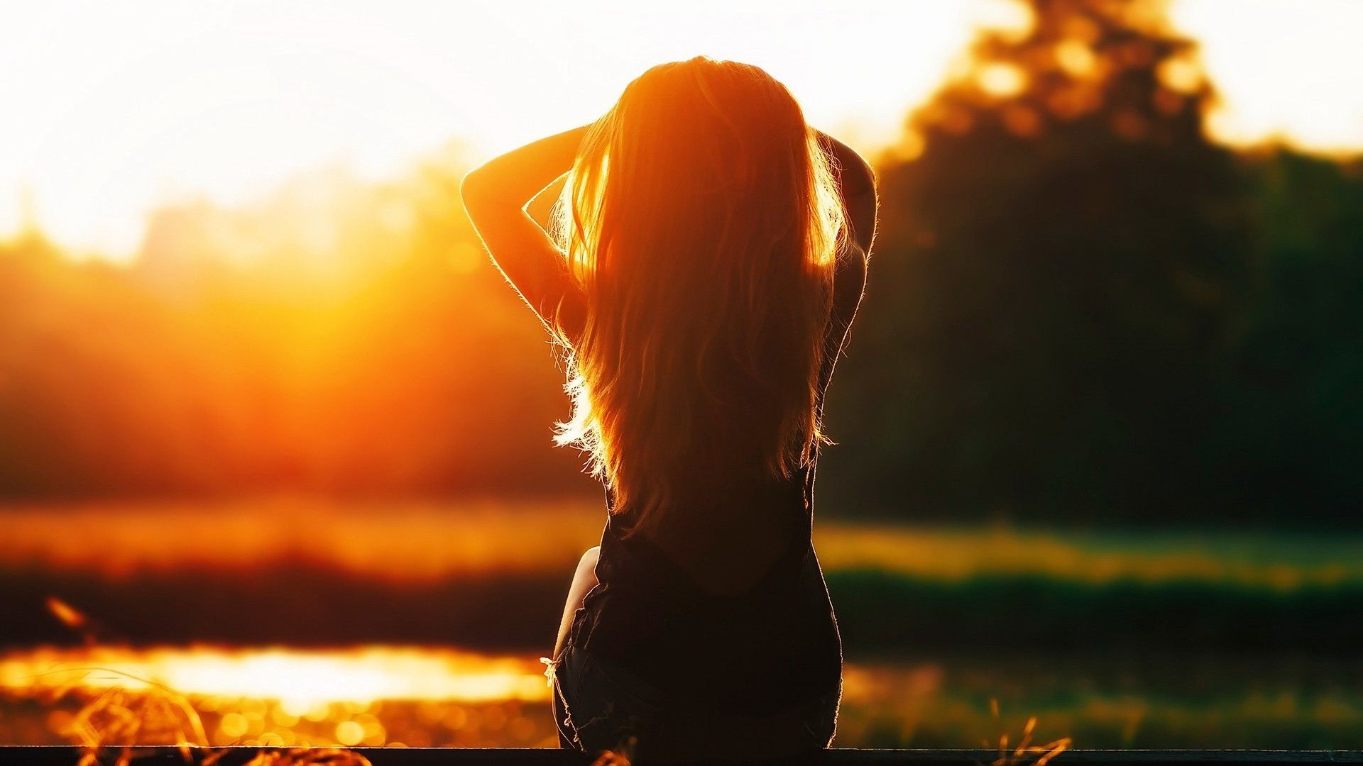 Sunset Women Wallpapers - Wallpaper Cave