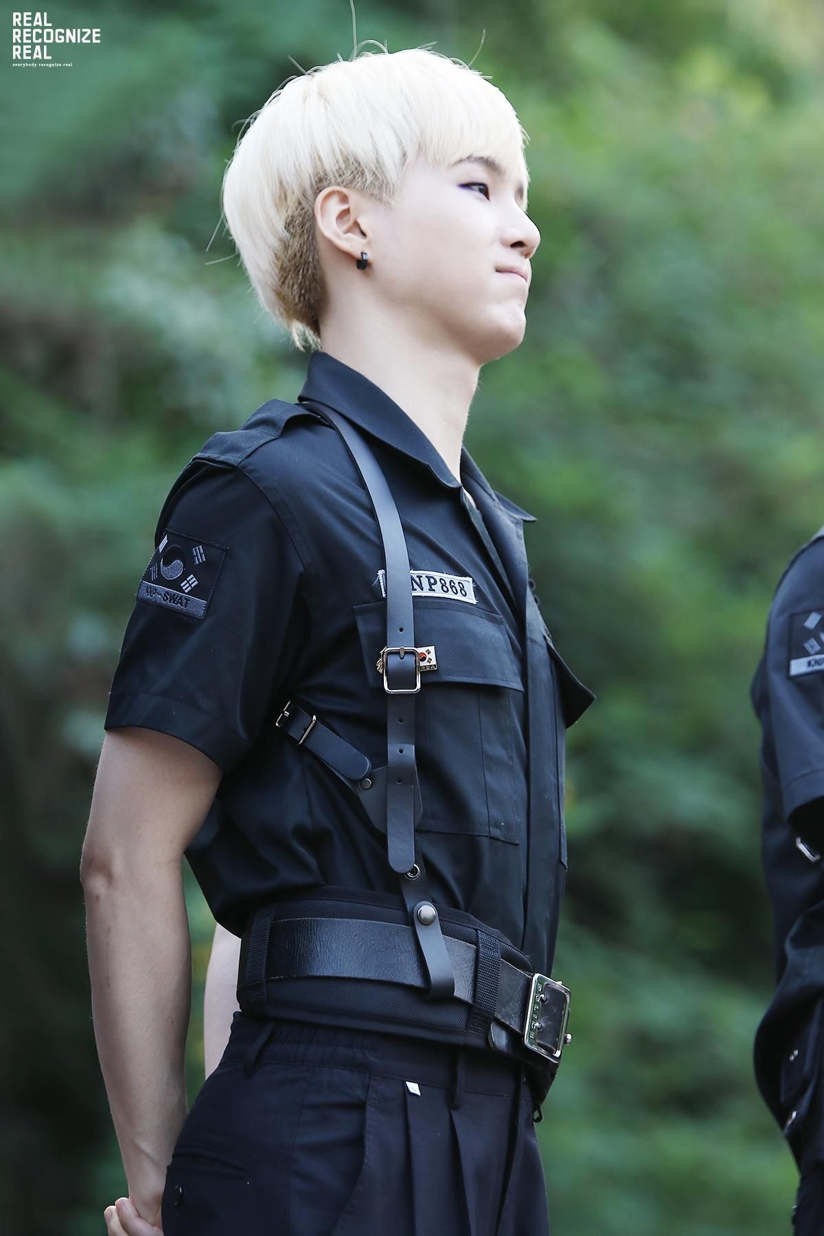 Suga BTS Costume Police Wallpapers - Wallpaper Cave