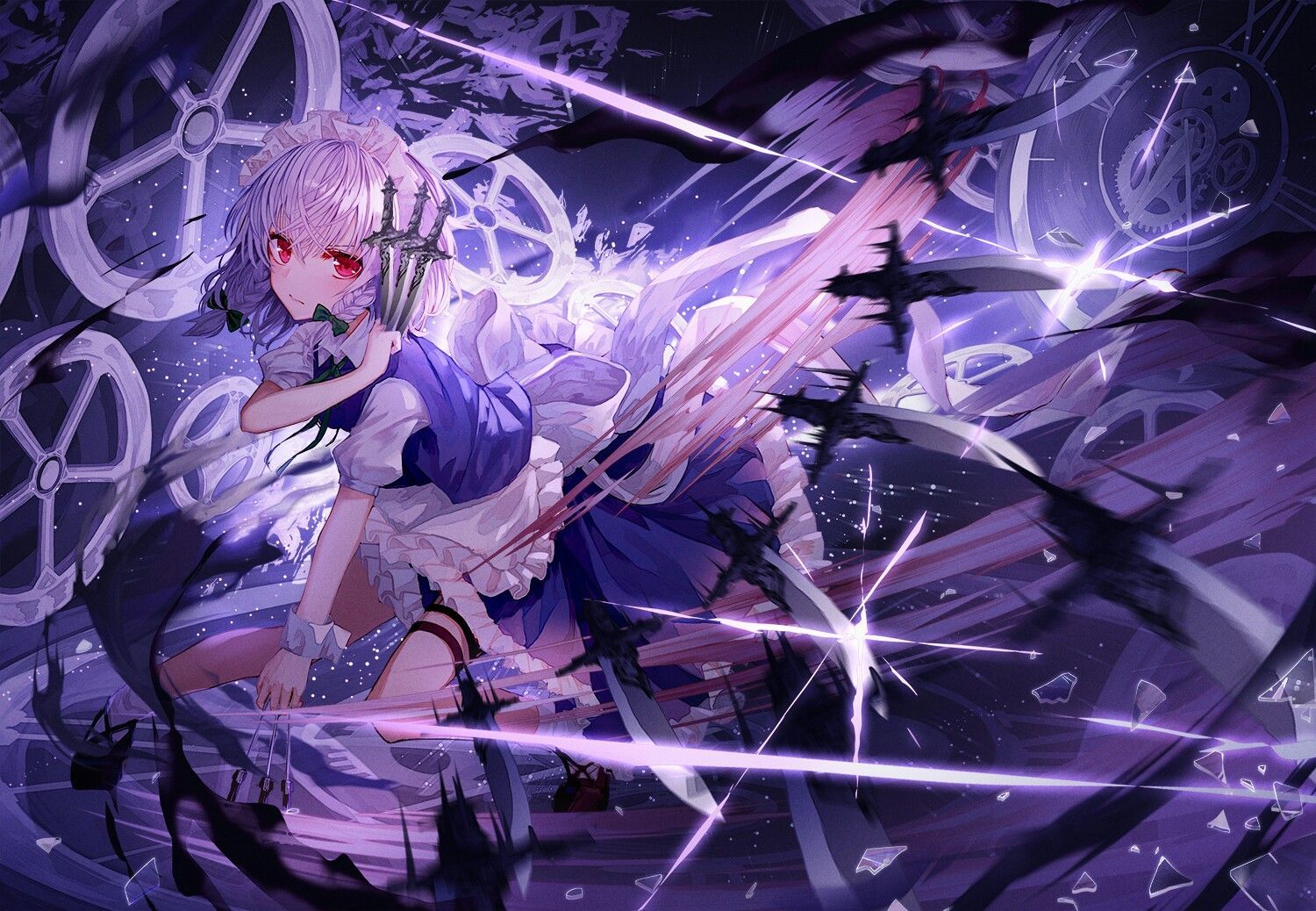 Sakuya Izayoi Wallpapers - Wallpaper Cave Sakuya Izayoi Wallpapers - Wallpaper Cave