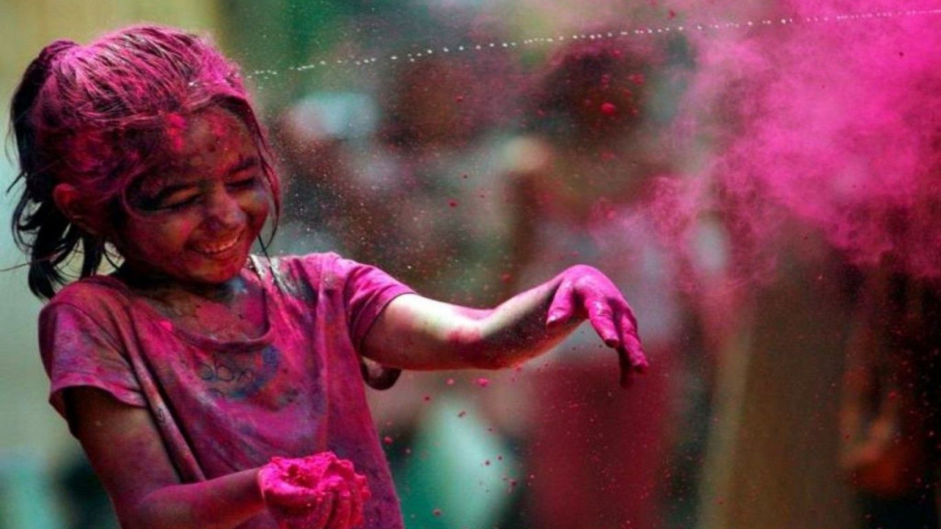 Child Holi Wallpapers - Wallpaper Cave