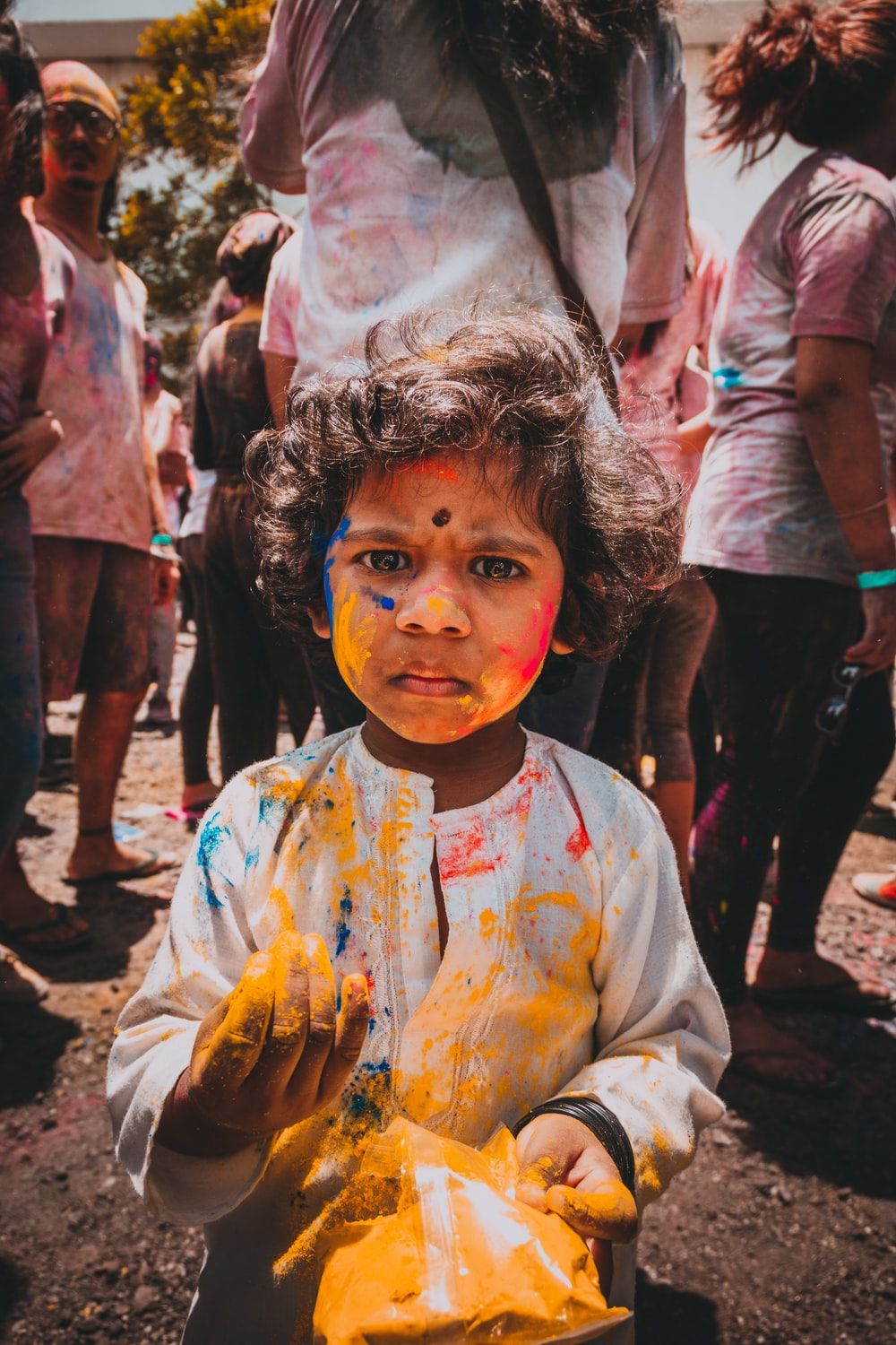 Child Holi Wallpapers - Wallpaper Cave