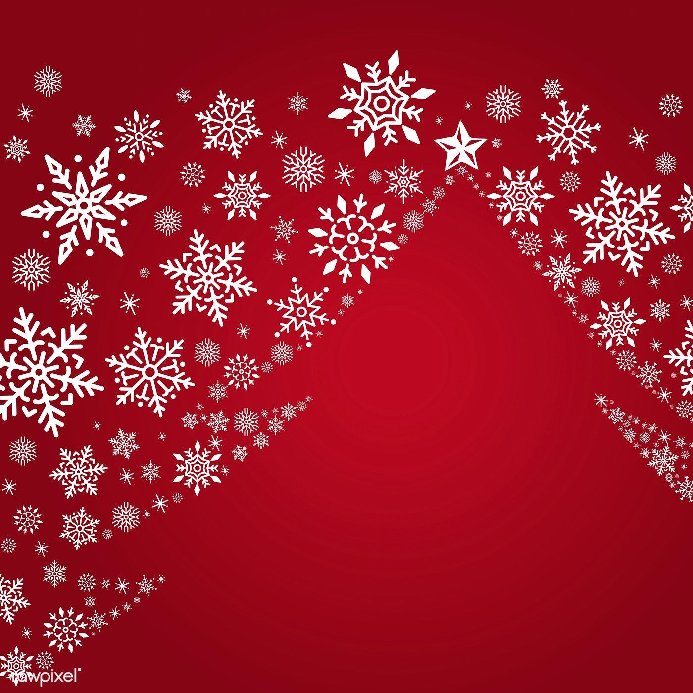 Red Snowflake Wallpapers - Wallpaper Cave