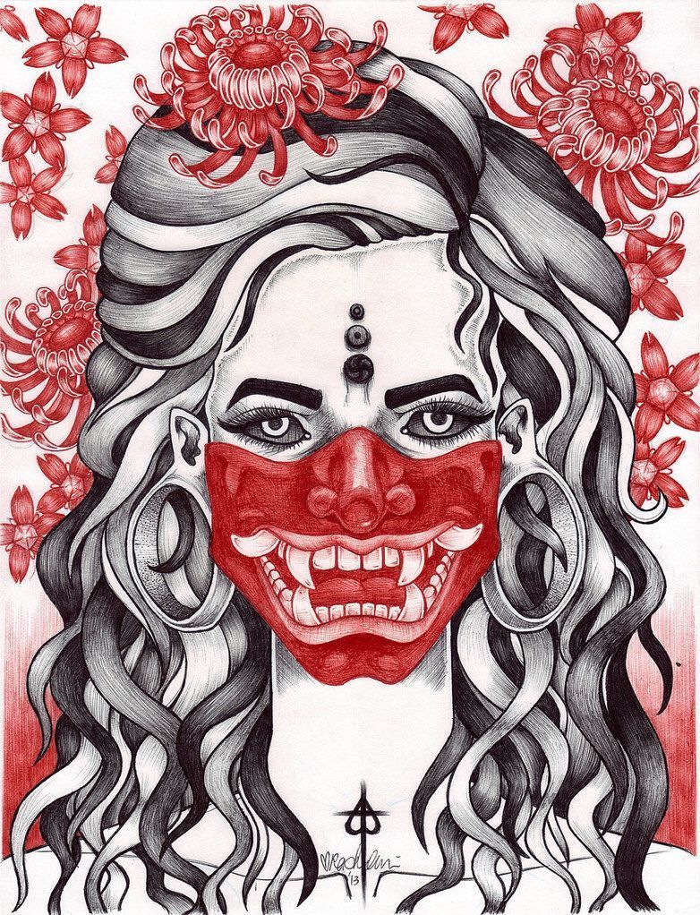 Masked Japanese Women Wallpapers - Wallpaper Cave