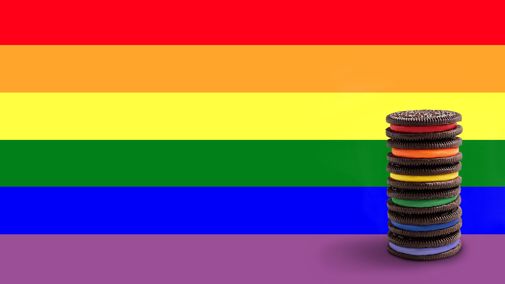 Rainbow Oreos Wallpapers - Wallpaper Cave