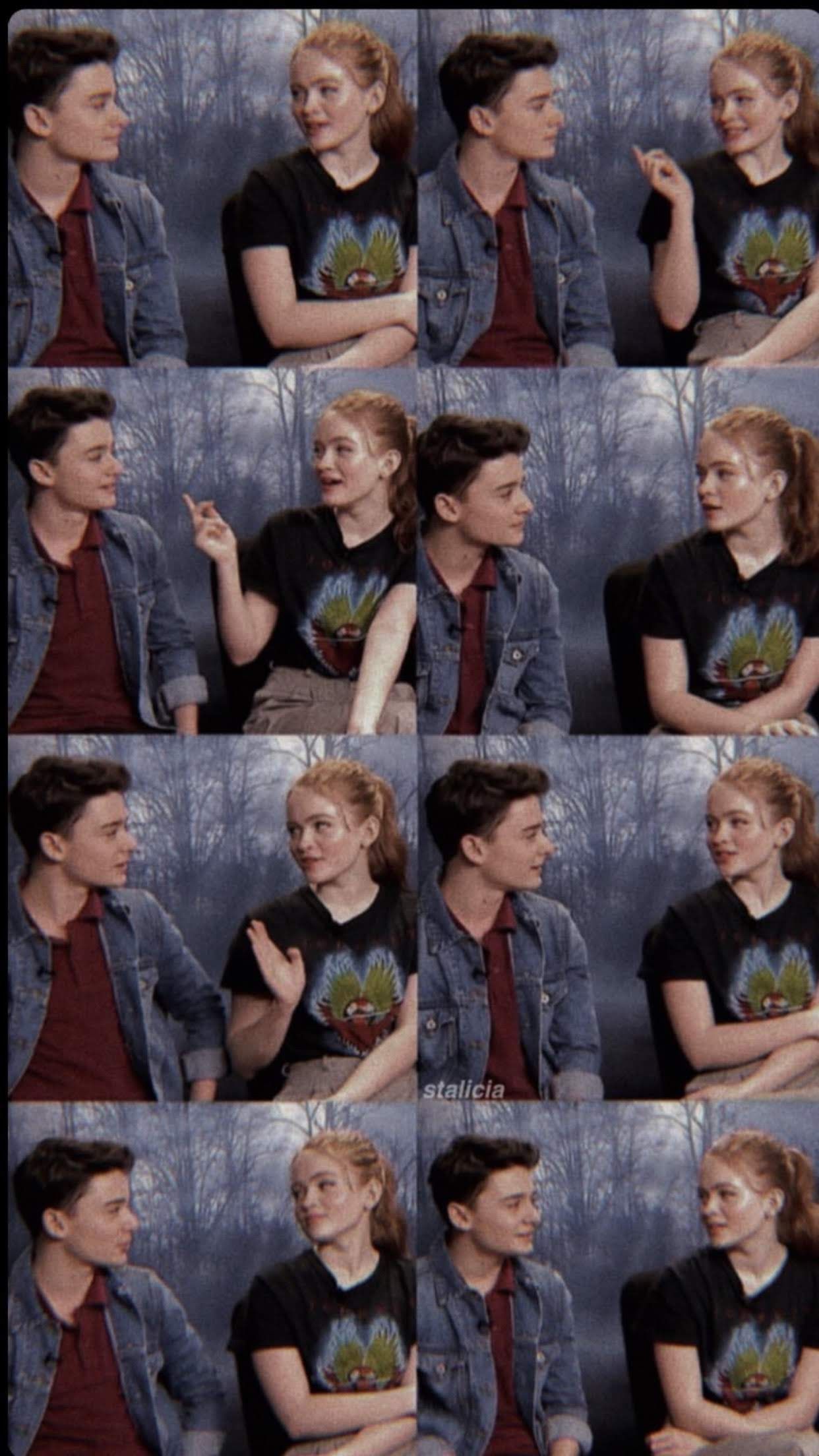 Noah Schnapp And Sadie Sink Wallpapers - Wallpaper Cave