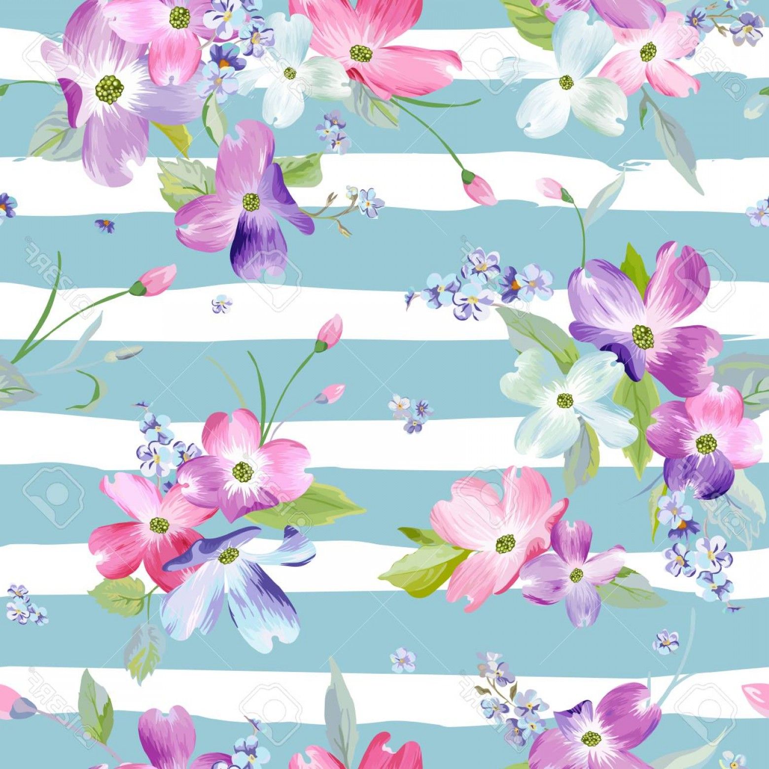 Spring Flowers Vector Wallpapers - Wallpaper Cave