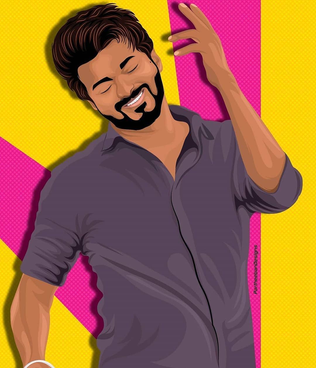 Vijay Cartoon Wallpapers - Wallpaper Cave