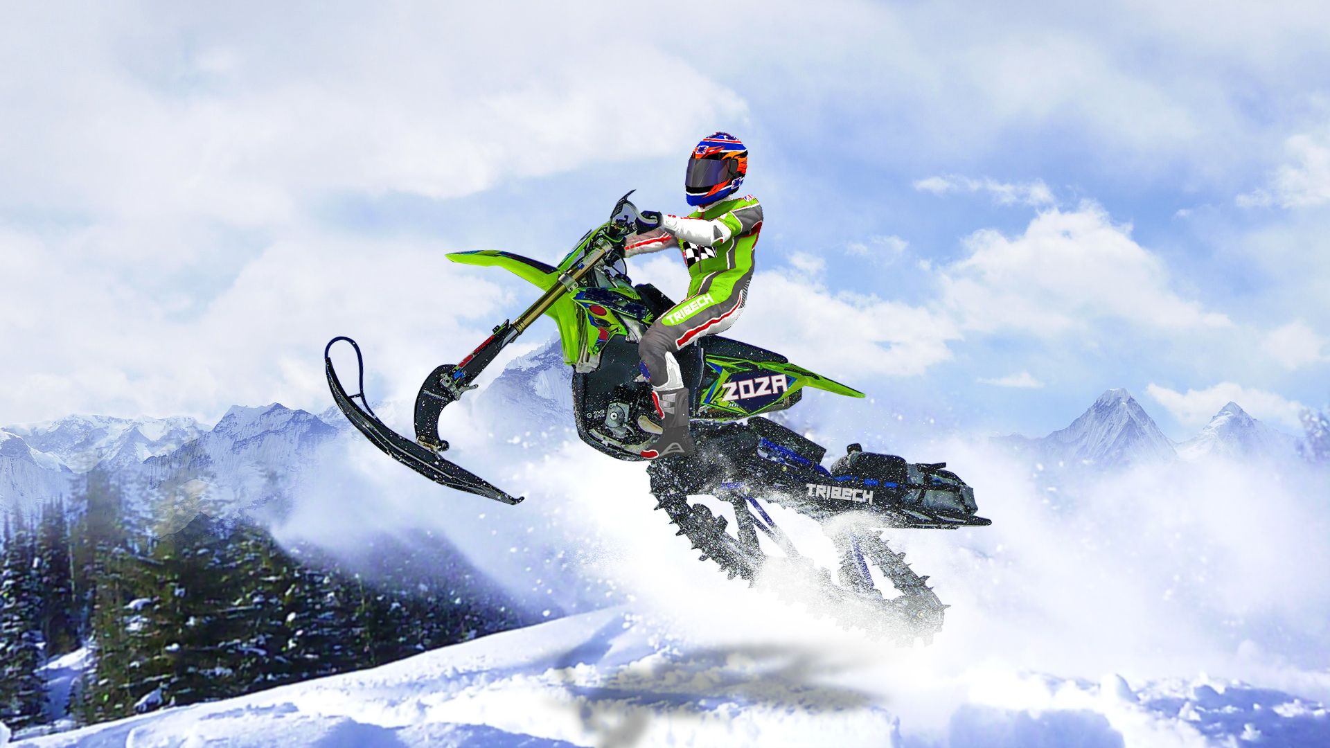 Snowbike Wallpapers - Wallpaper Cave