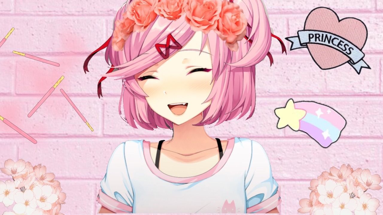 Cute Natsuki Wallpapers - Wallpaper Cave