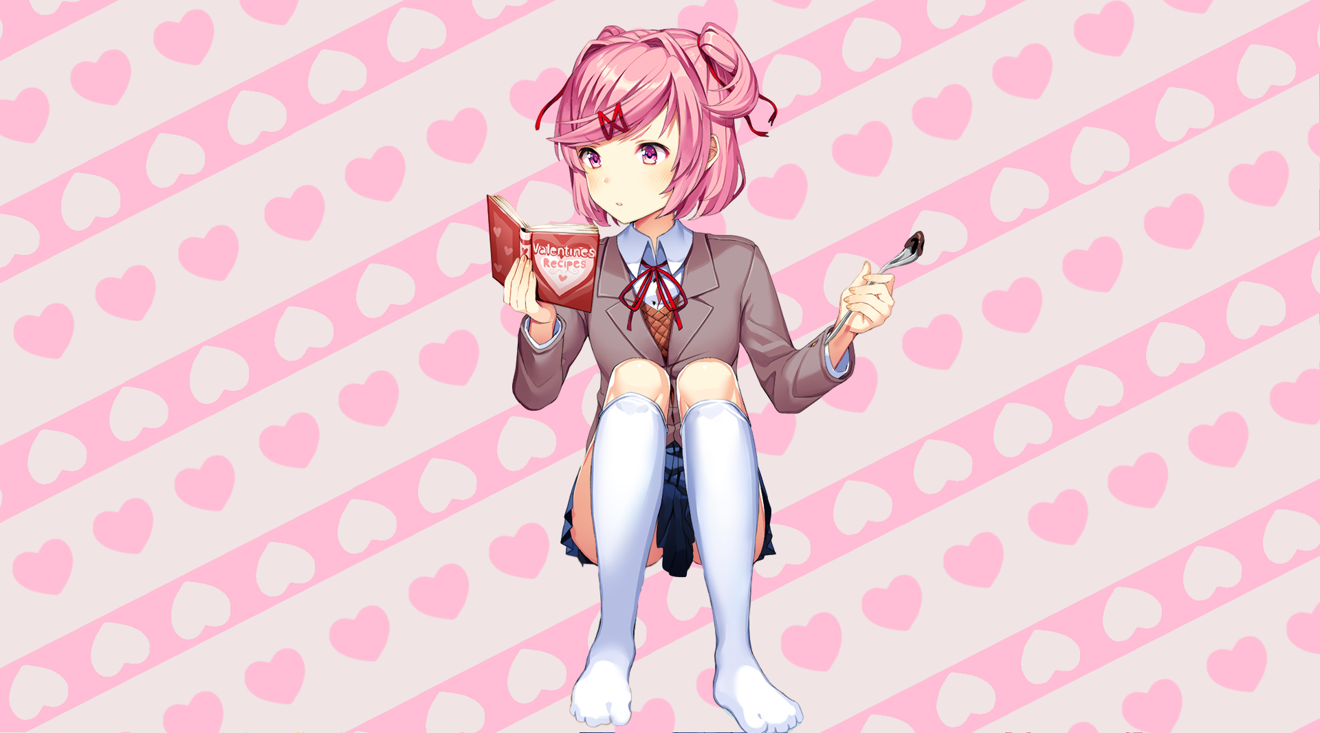 Cute Natsuki Wallpapers - Wallpaper Cave