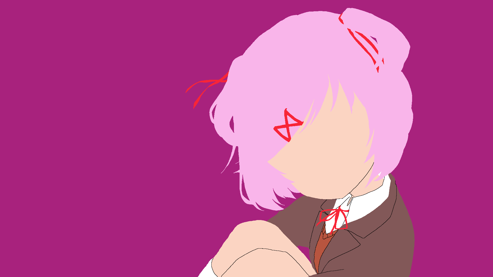 Cute Natsuki Wallpapers - Wallpaper Cave