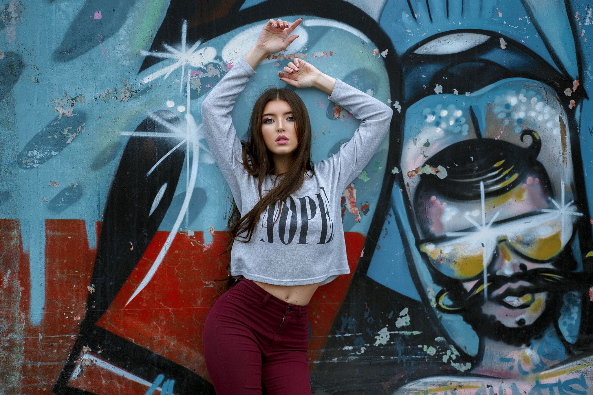 Women Graffiti Wallpapers - Wallpaper Cave