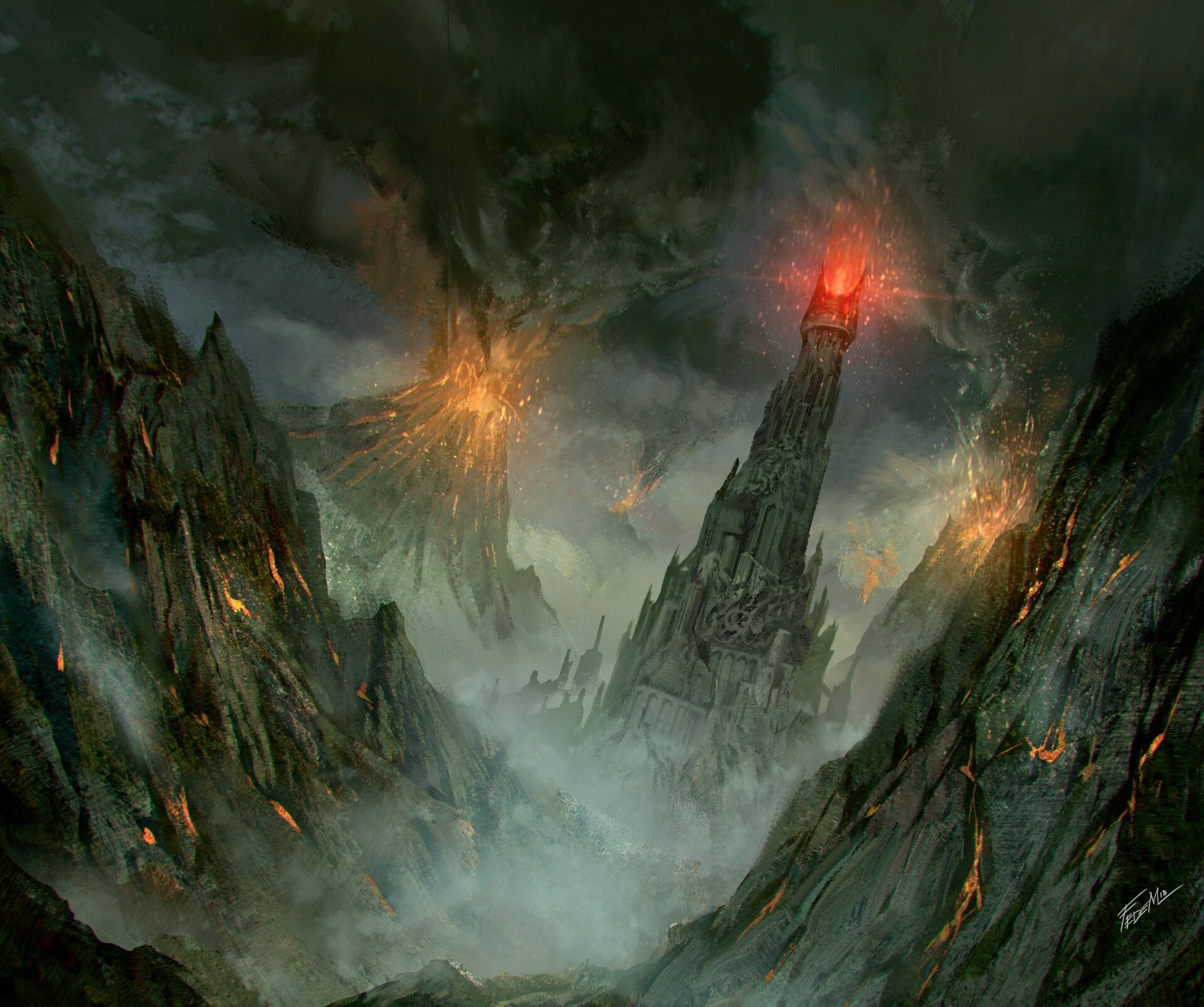 Barad-dûr Wallpapers - Wallpaper Cave