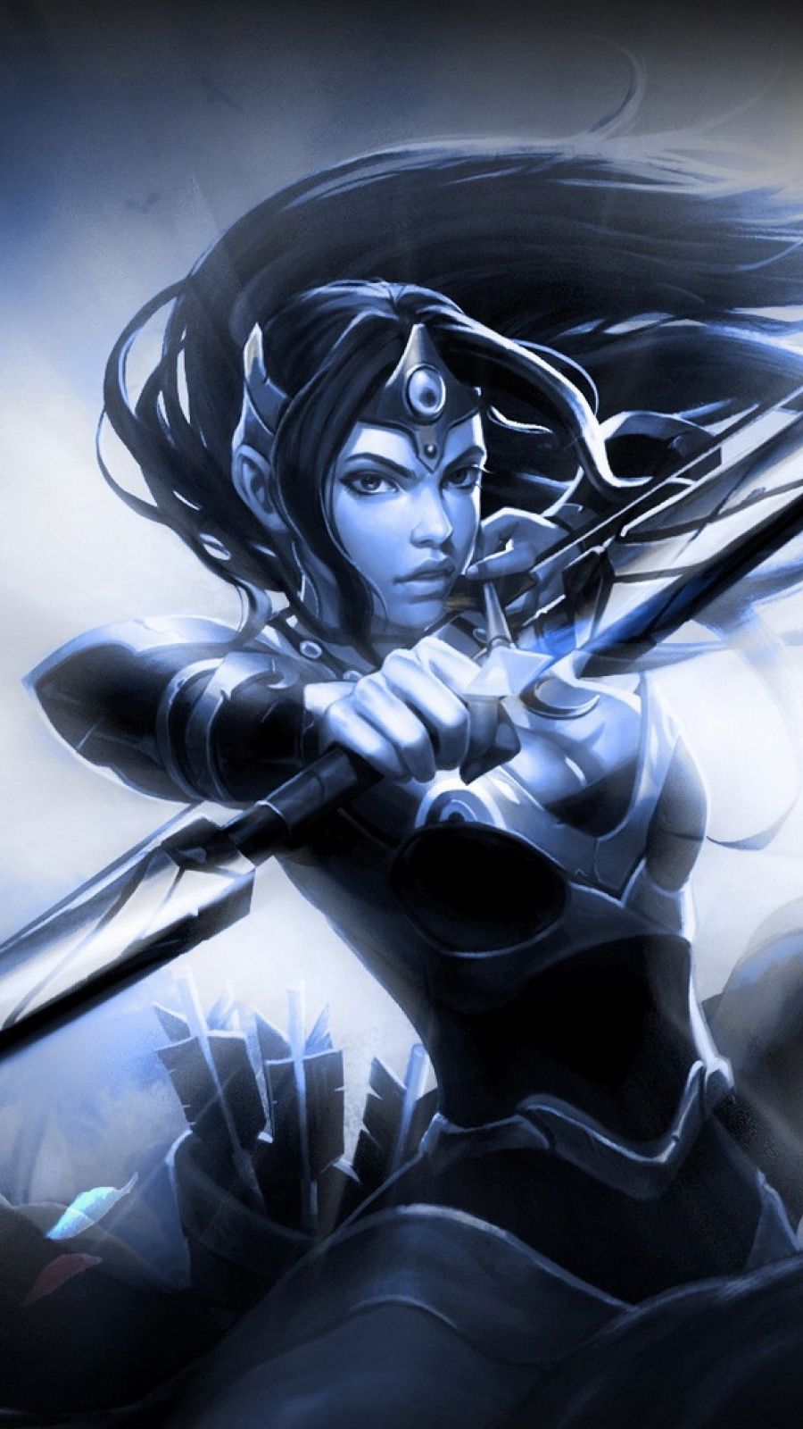Mirana Dota 2 Phone HD Wallpapers - Wallpaper Cave