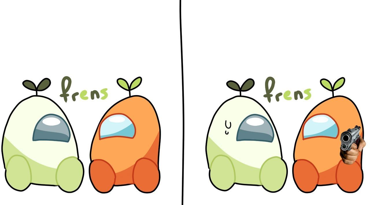 Among Us Friends Wallpapers - Wallpaper Cave