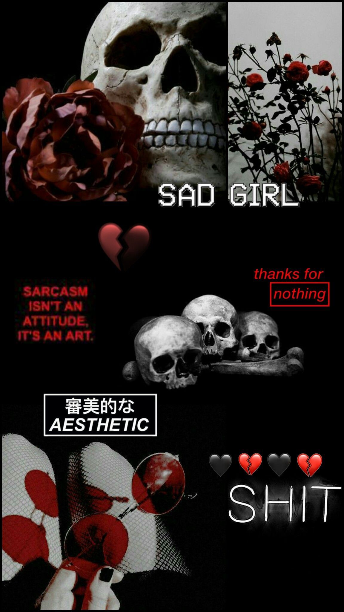 Red And Black Aesthetic Wallpapers - Wallpaper Cave