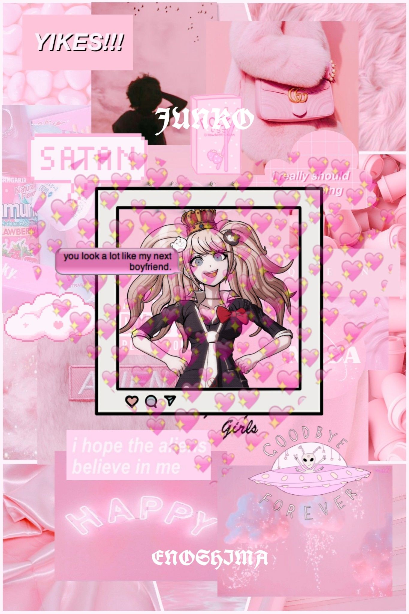 Aesthetic Junko Enoshima Wallpapers - Wallpaper Cave