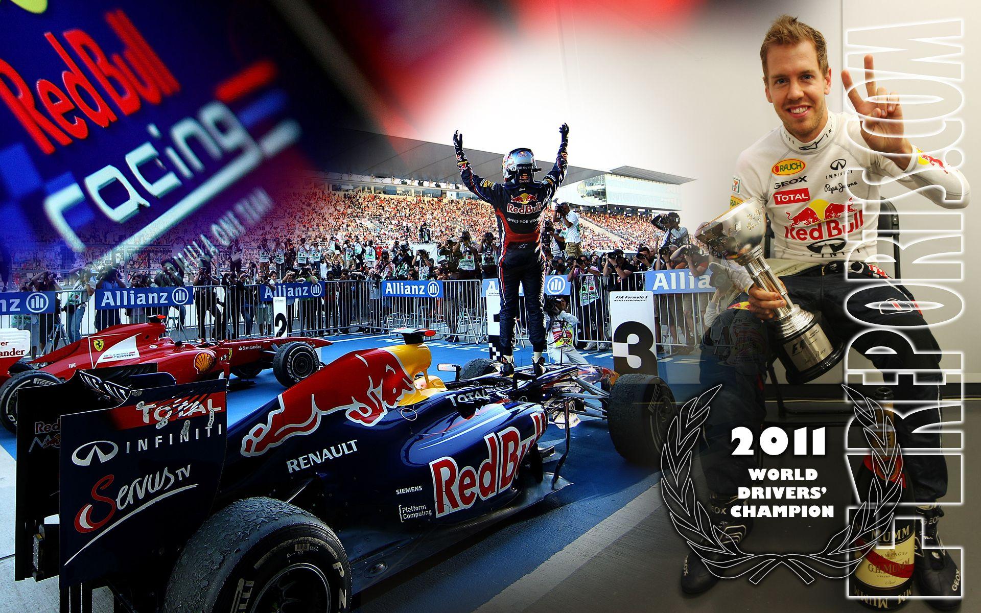 Red Bull Vettel Wallpapers - Wallpaper Cave