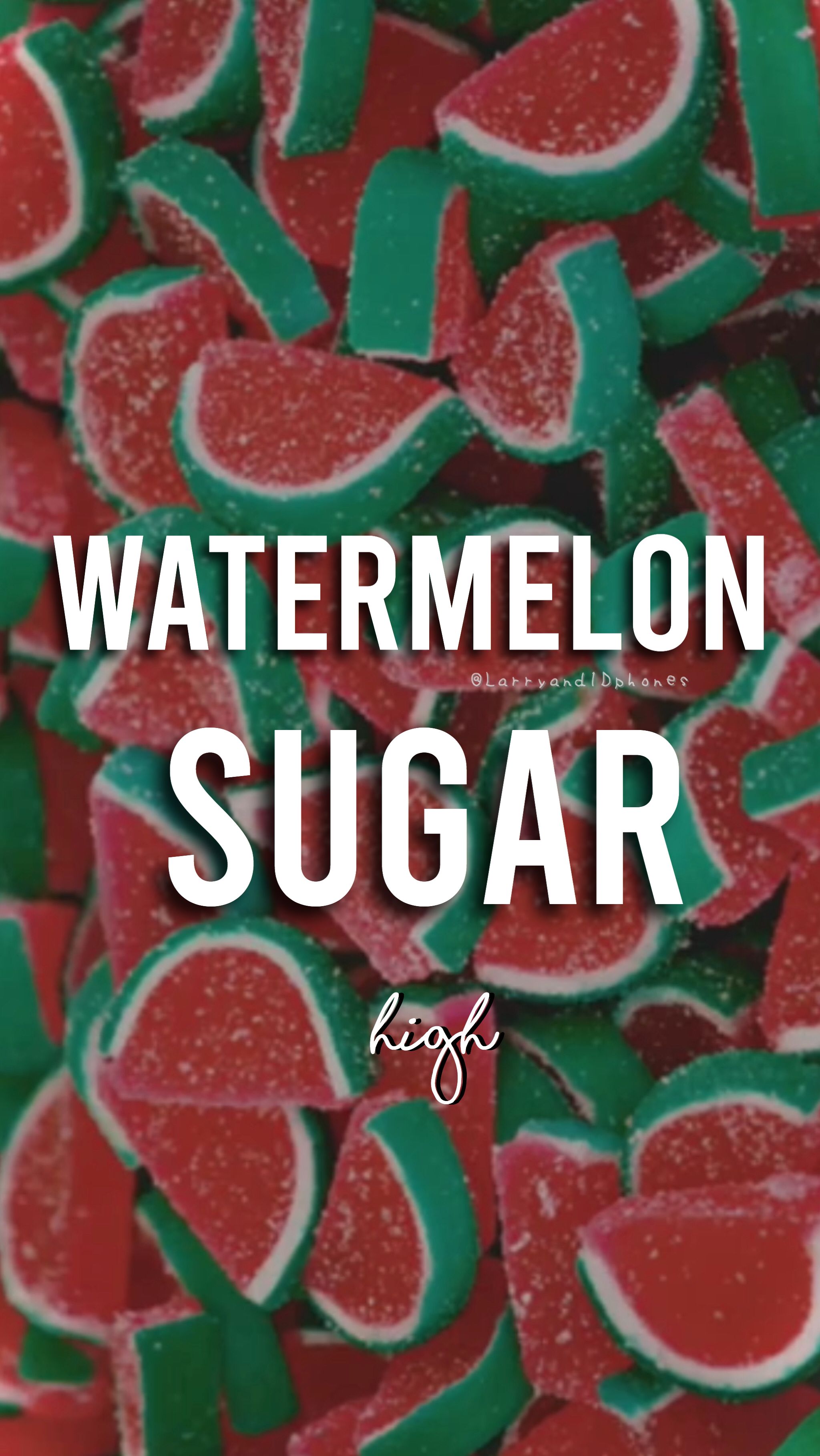Watermelon Sugar High Album Cover Wallpapers - Wallpaper Cave