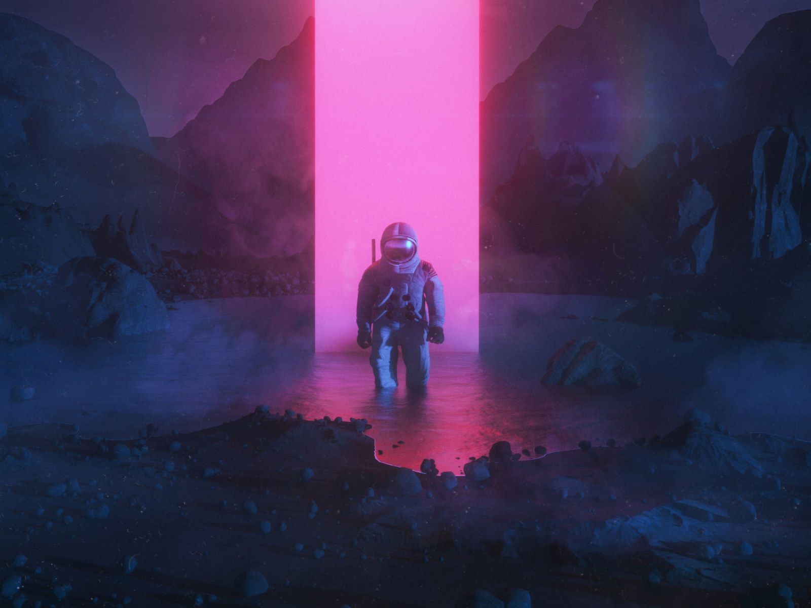 Neon Astronaut Wallpapers - Wallpaper Cave
