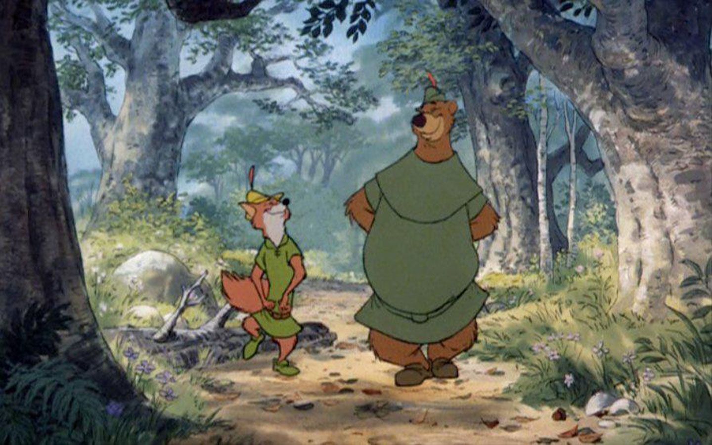 Robin Hood Cartoon Wallpapers - Wallpaper Cave