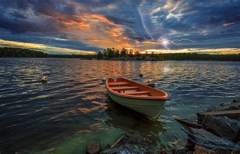 Spring Lake Sunsets Wallpapers - Wallpaper Cave