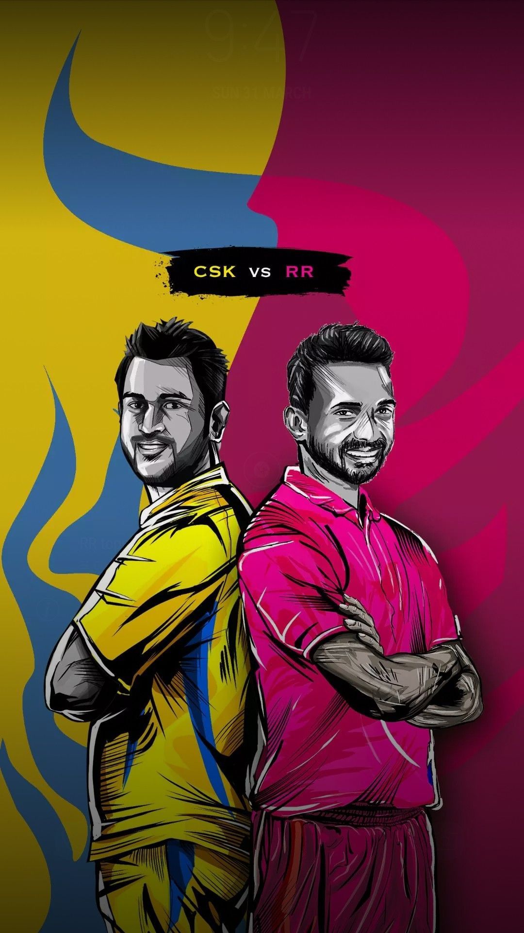 CSK Vs RR Wallpapers - Wallpaper Cave