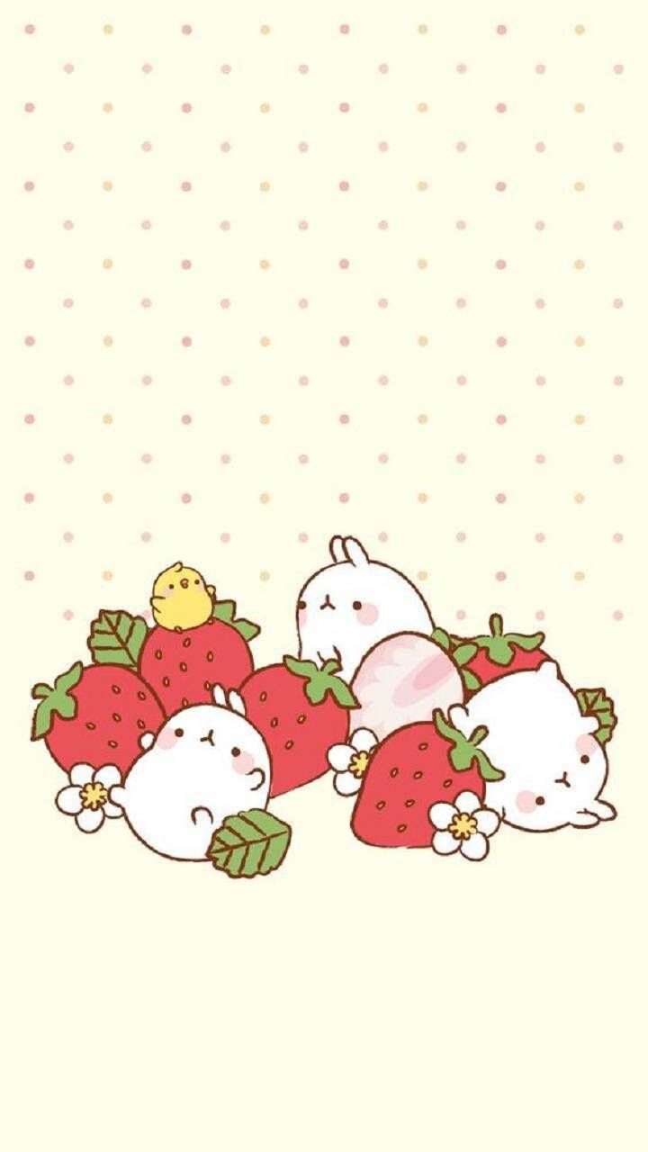 Cute Spring Molang Wallpapers - Wallpaper Cave