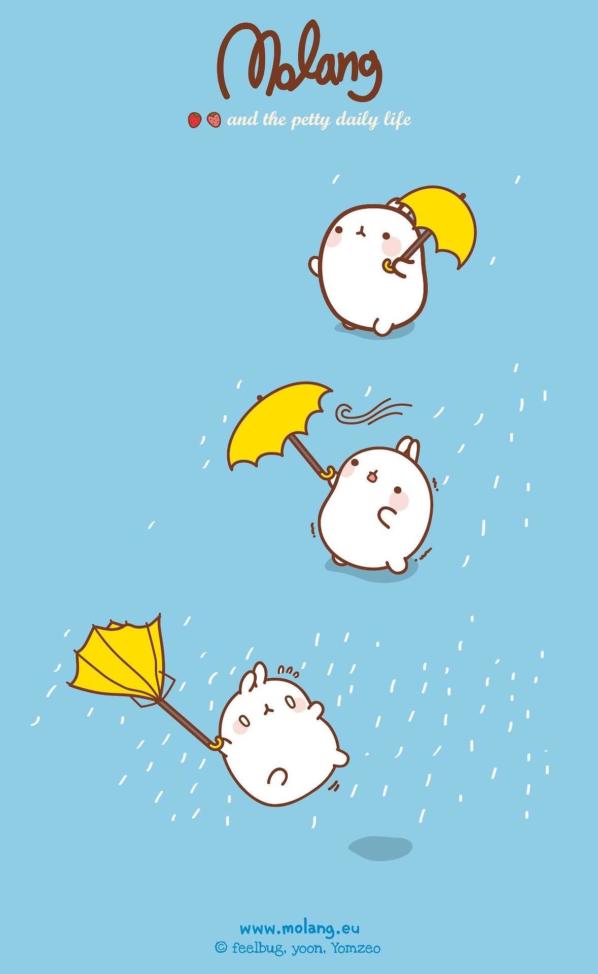 Cute Spring Molang Wallpapers - Wallpaper Cave