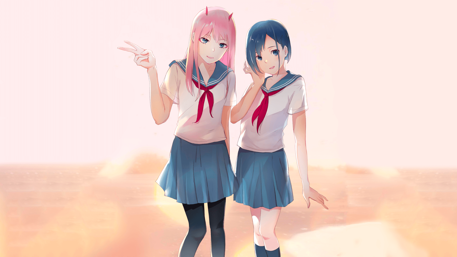 Zero Two Laptop Wallpapers - Wallpaper Cave