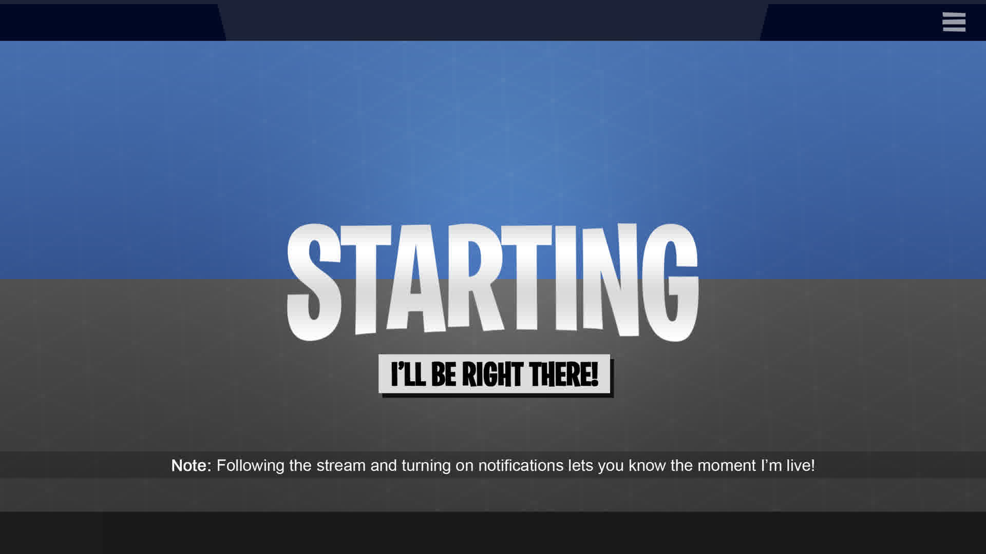 Be Right Back Stream Wallpapers - Wallpaper Cave